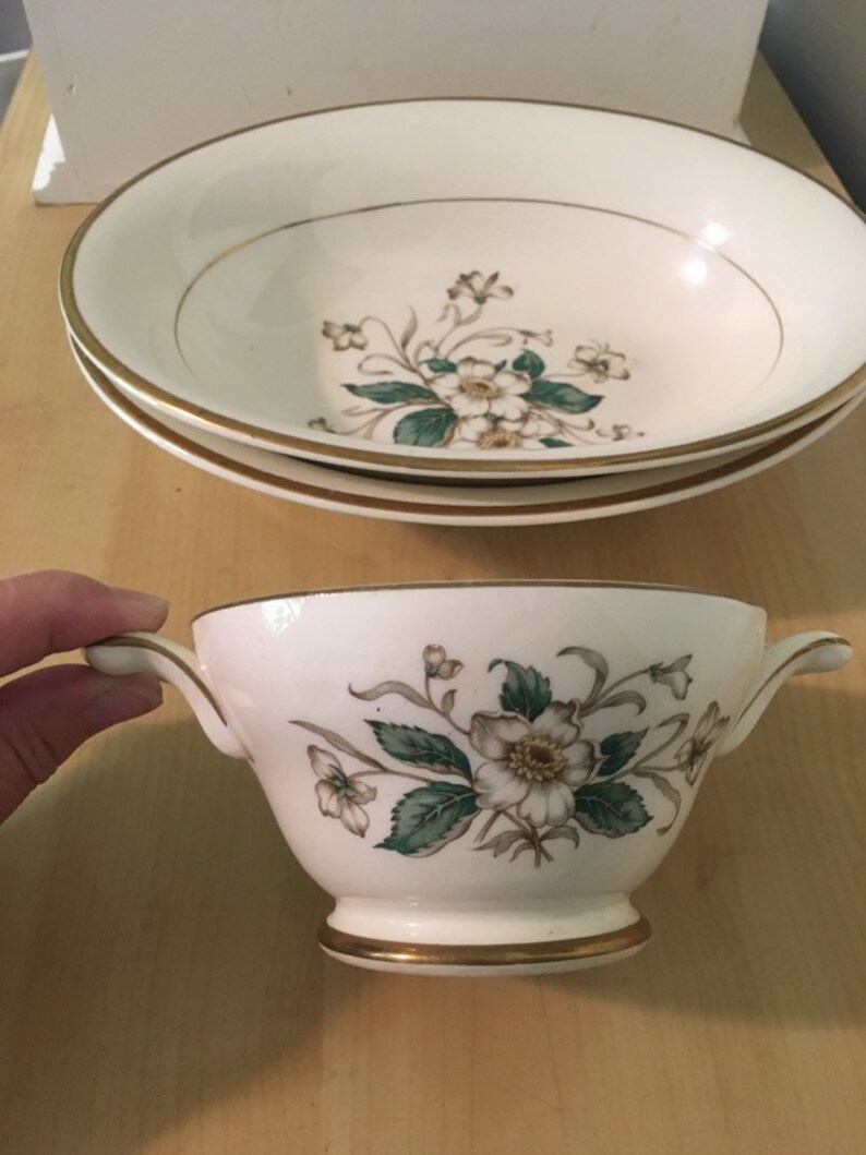 Knowles Carolina Magnolia Pattern Serving Bowls - Etsy