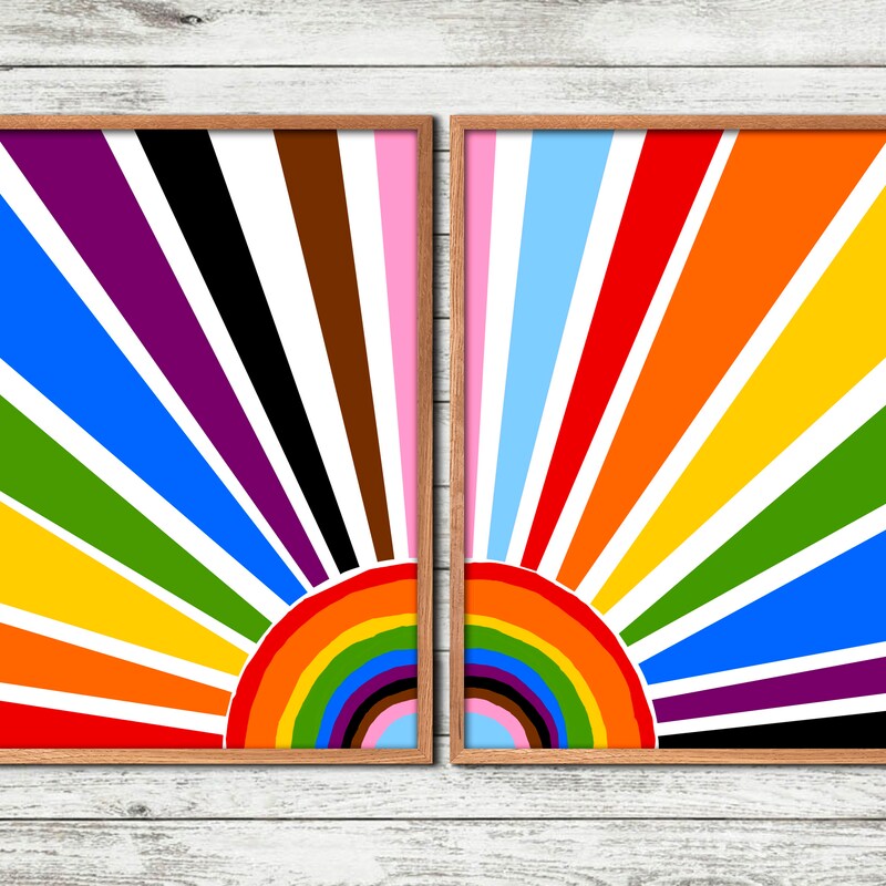 Gay Pride Poster - Etsy