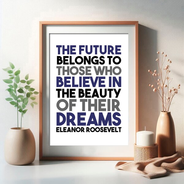 The Future Belongs - Etsy