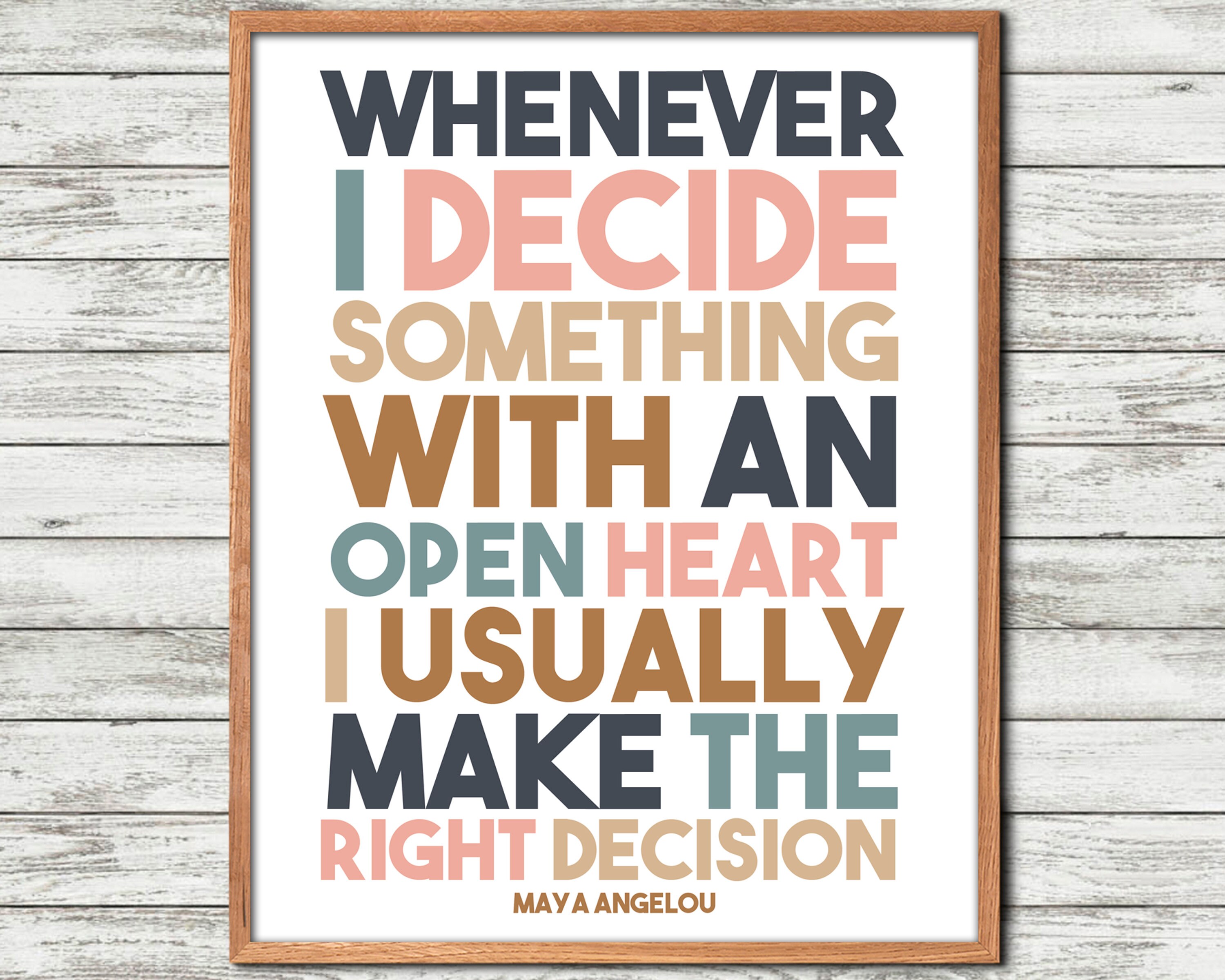 Maya Angelou Quote, Maya Angelou, Wall Art, Poem, I Ve Learned That ... Maya Angelou Quote, Maya Angelou, Wall Art, Poem, I Ve Learned That ...