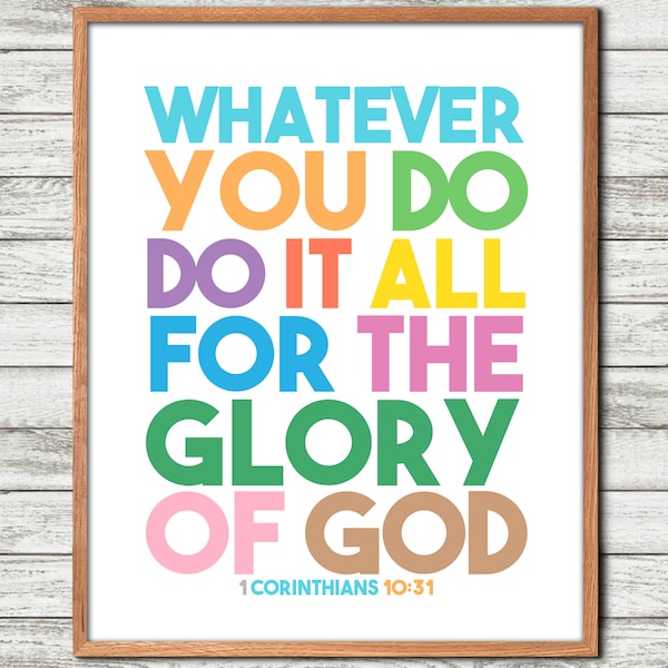 Glory to God - Etsy
