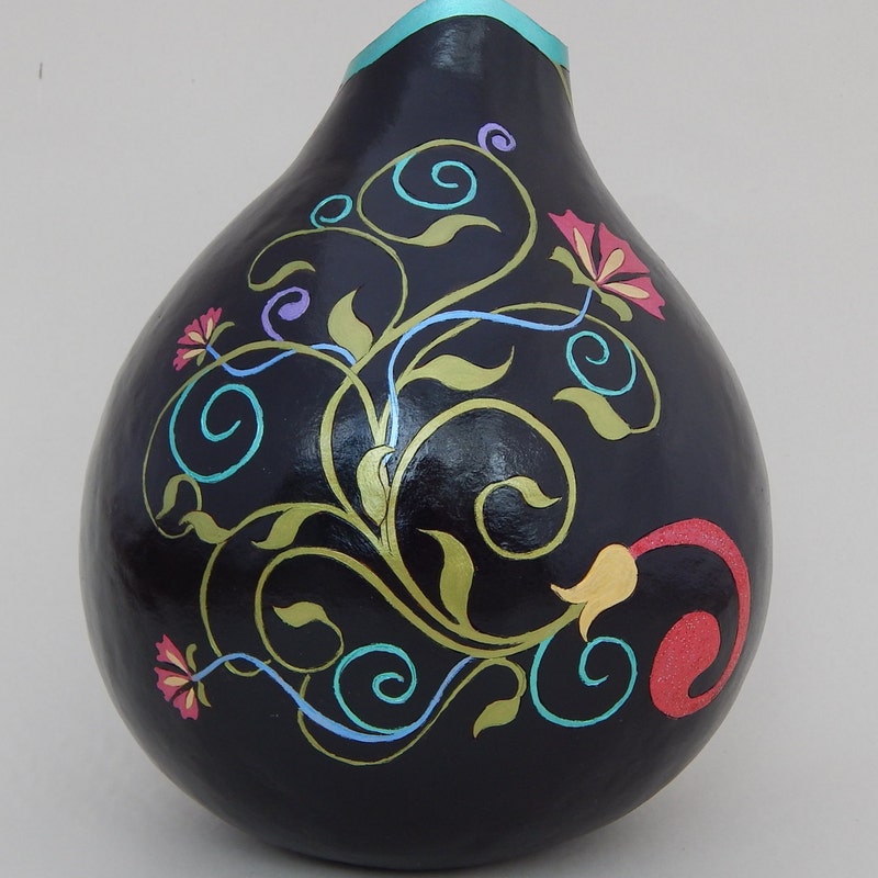 Painted Gourds - Etsy