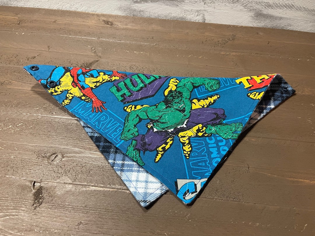 Avengers Themed Reversible Baby Bandana Bib - Etsy