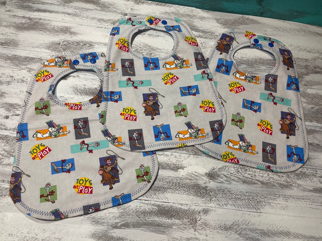 Toy Story Themed Bibs Set - Etsy