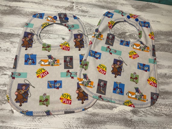 Toy Story Themed Bibs Set | Etsy
