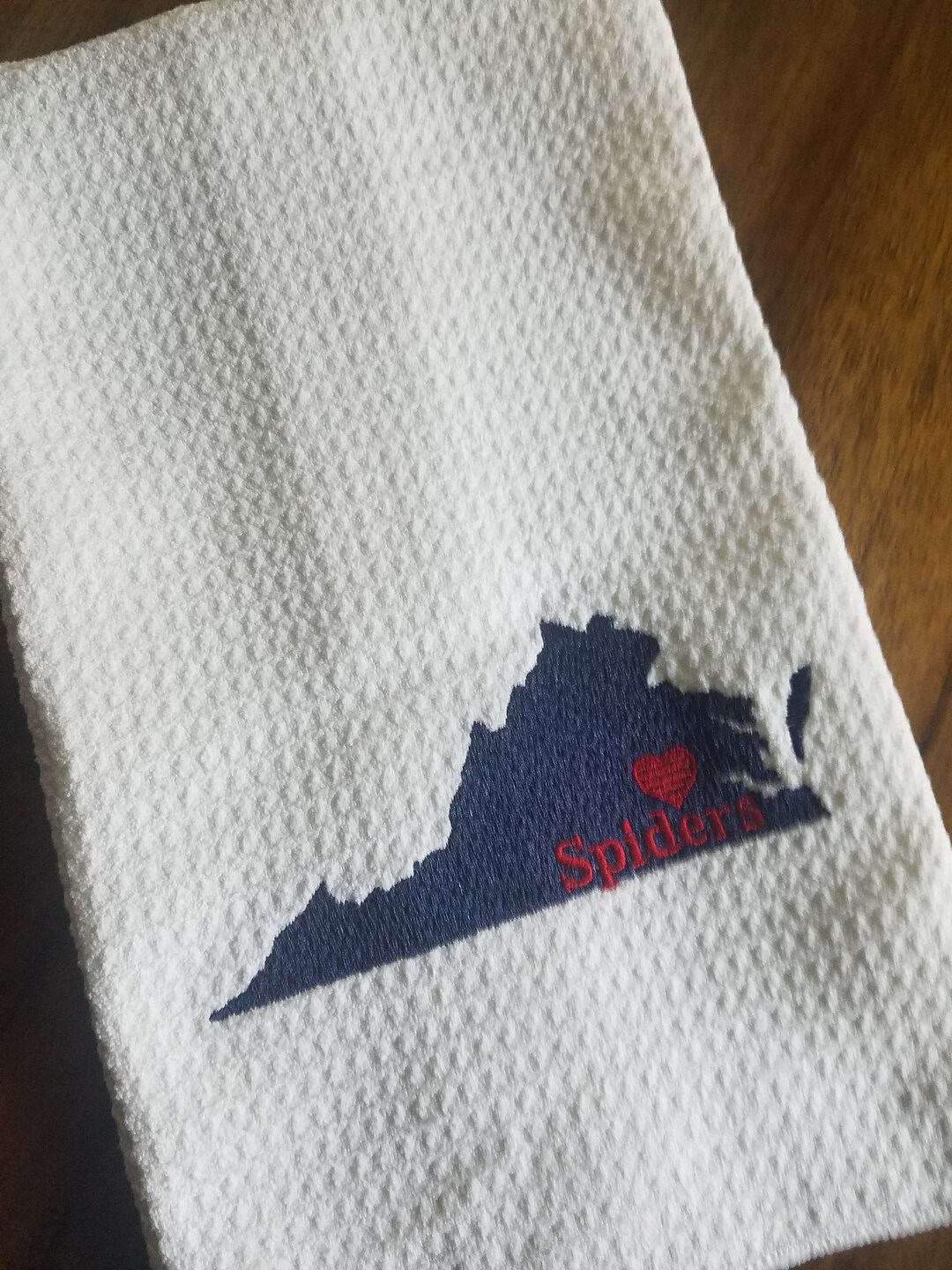 Richmond Spiders Towel - Etsy