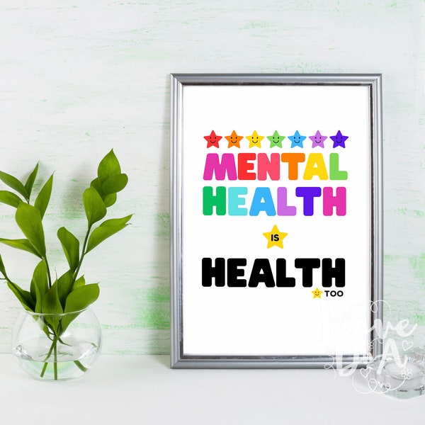 Mental Health Awareness Display - Etsy