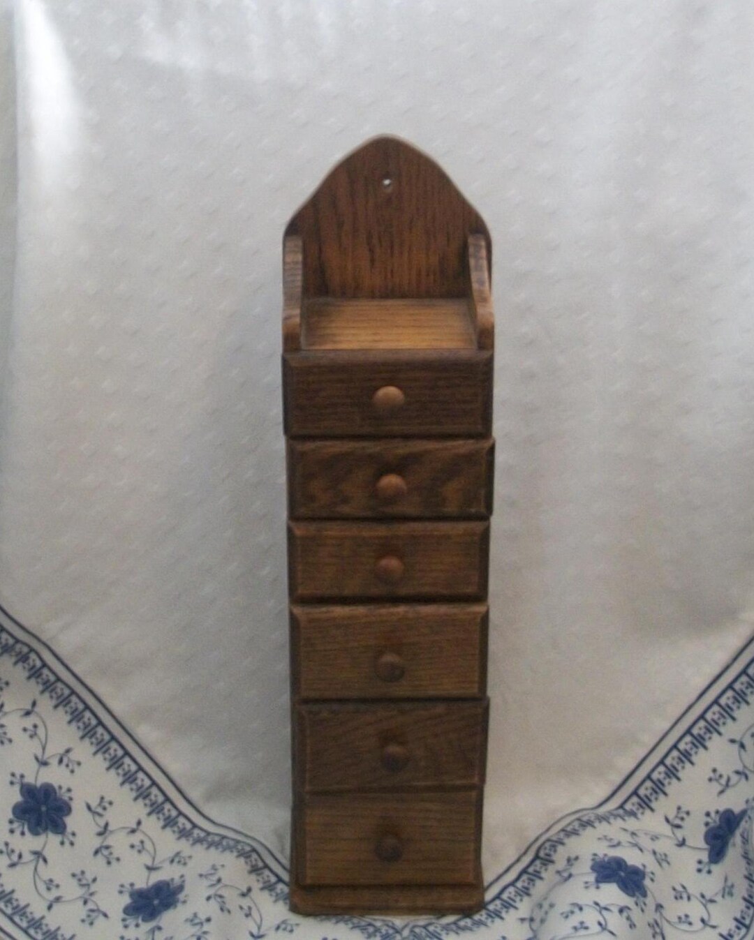 Wooden Spice Drawers, Wall Spice Cabinet, 6 Drawers, Apothecary ...