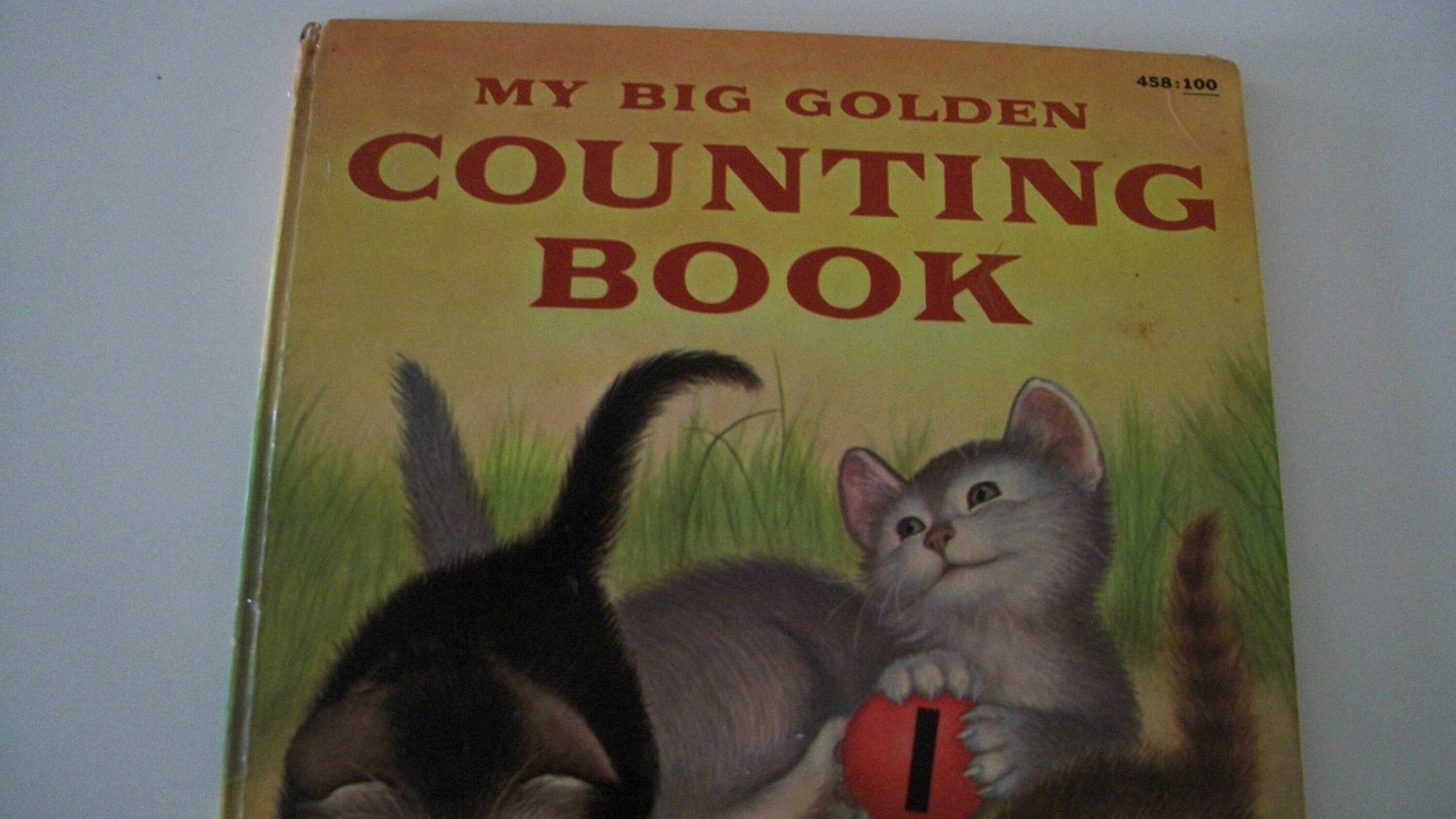 Counting Book, Children's Book, My Big Golden Counting Book, Hardcover ...