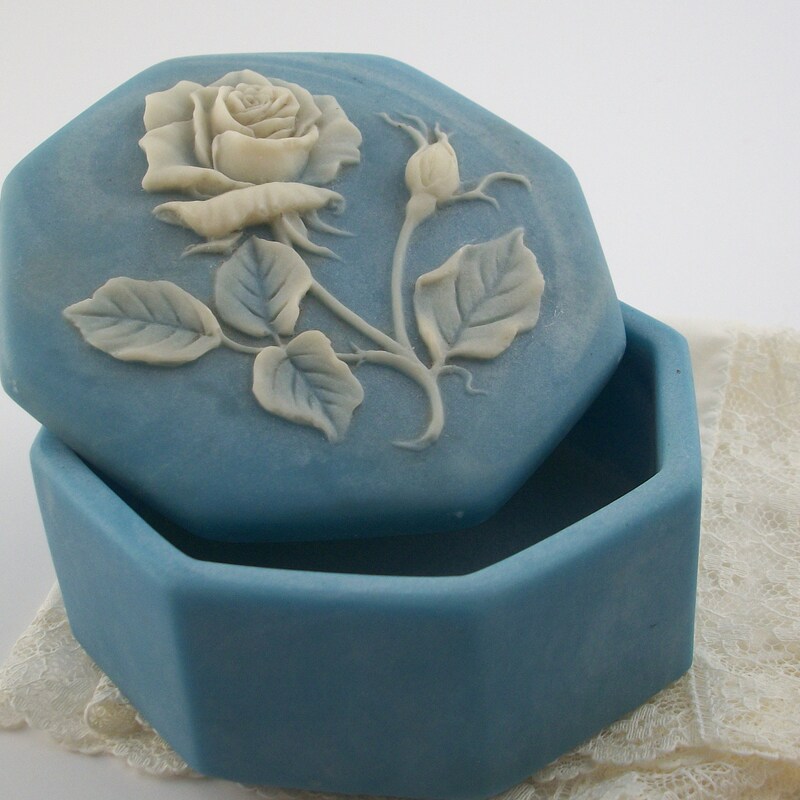 Incolay Jewelry Box - Etsy