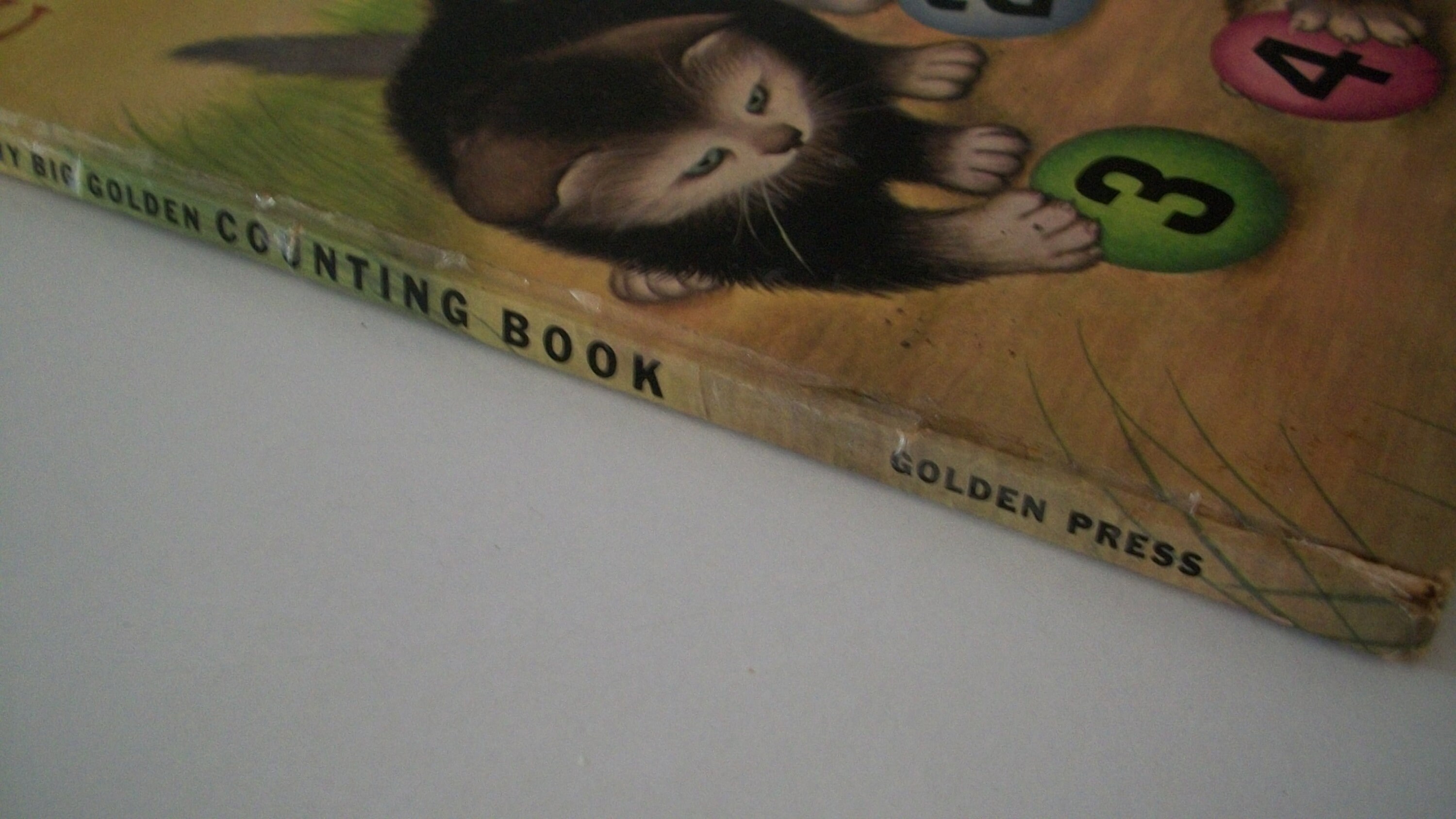 Counting Book, Children's Book, My Big Golden Counting Book, Hardcover ...