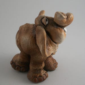 Beasties John Raya Figures, Smiling Elephant Figurine 1980's - Etsy