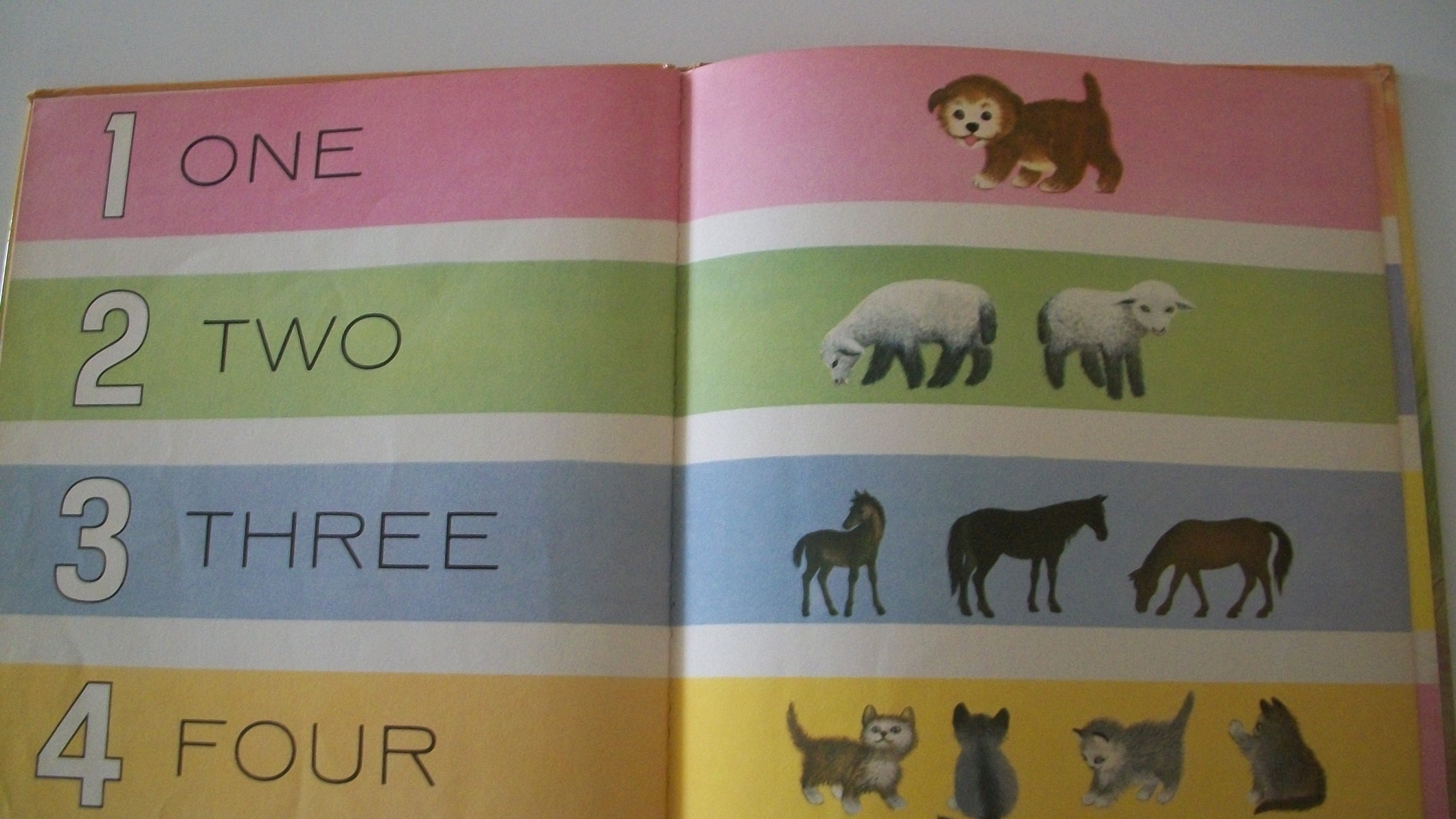 Counting Book, Children's Book, My Big Golden Counting Book, Hardcover ...