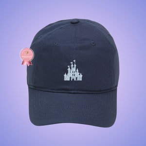 Castle Cap Theme Park Hat Disneyland Baseball Hat Custom Cap Heart ...