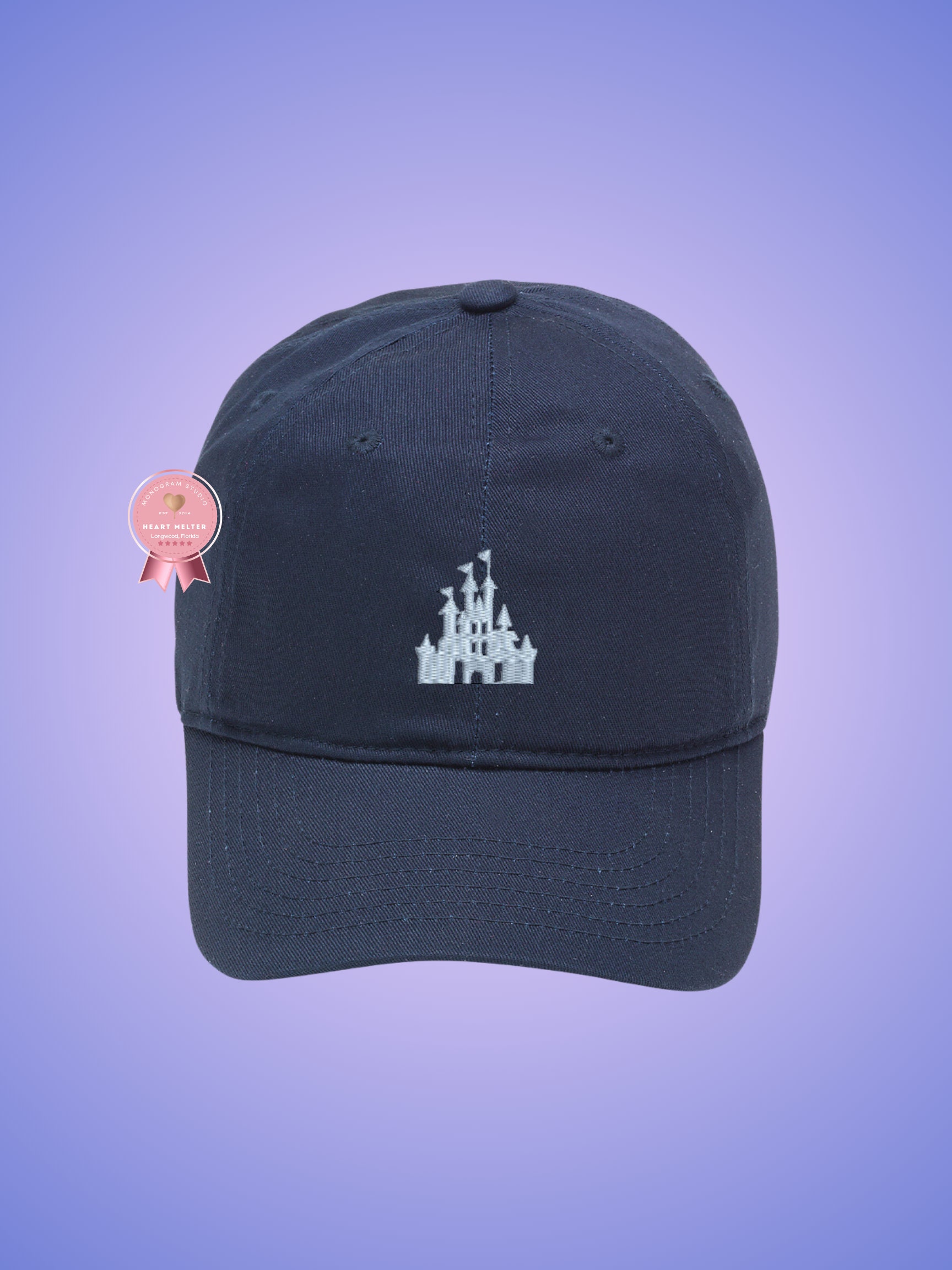 Castle Cap- Theme Park Hat - Disneyland - Baseball Hat Designed & Sold ...