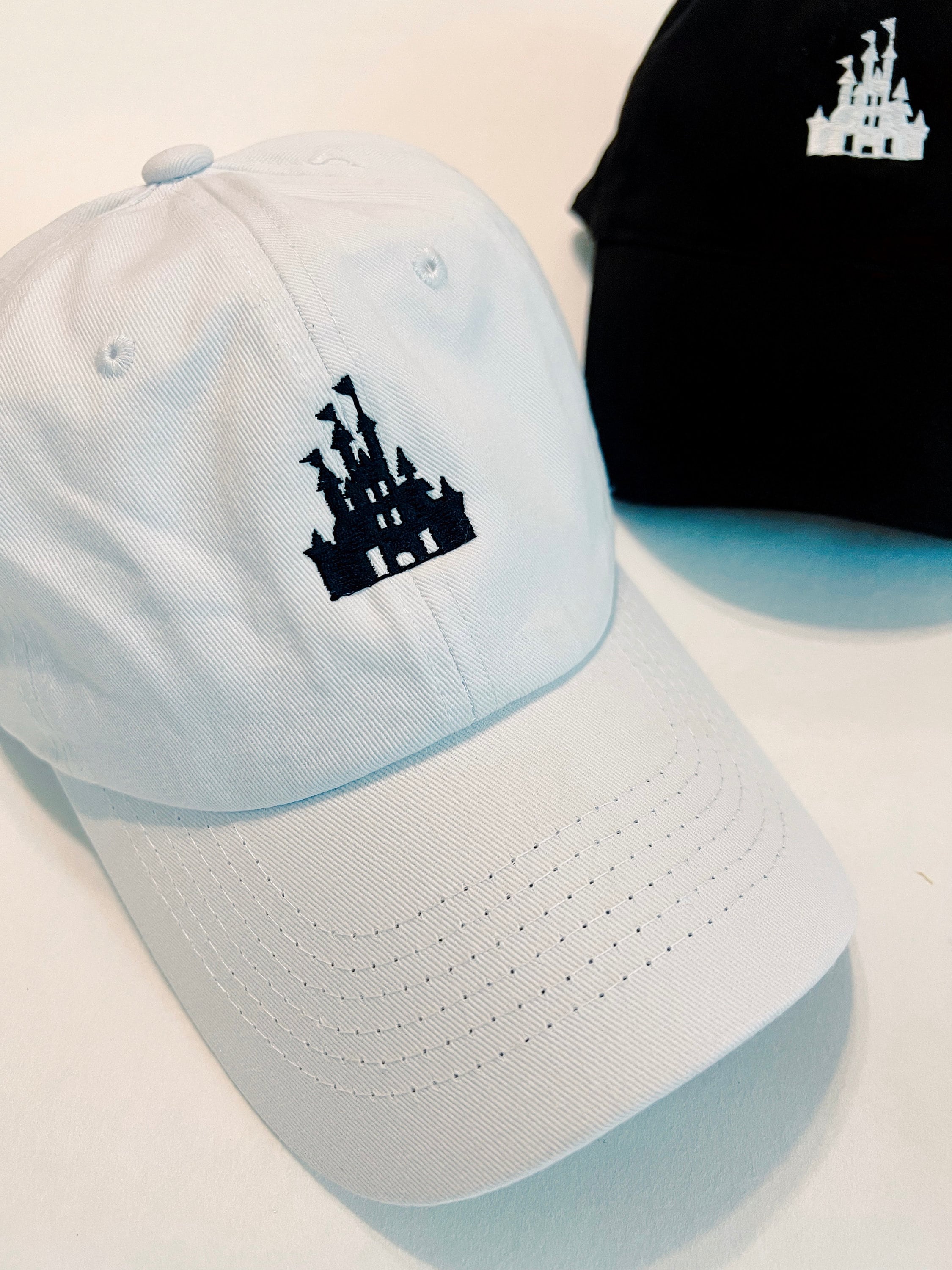 Castle Cap- Theme Park Hat - Disneyland - Baseball Hat Designed & Sold ...