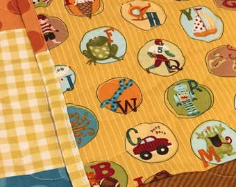 Alphabet Crib Bedding | Etsy