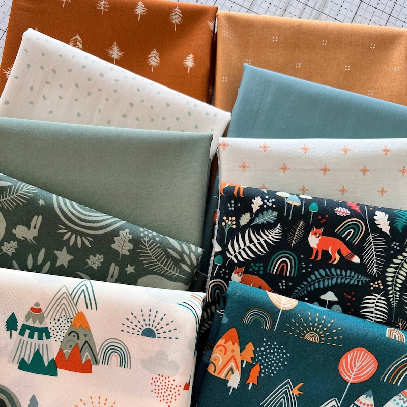 Forest Fabric - Etsy
