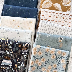 Camp Adventure Blue Bundle, Shades of Blue and Gold With Low Volumes ...