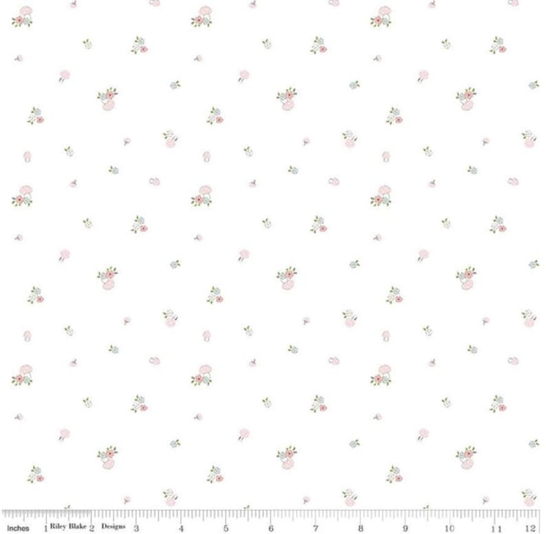 Blooms and Mushrooms, Hush Hush 3 by Tasha Noel for Riley Blake Designs ...