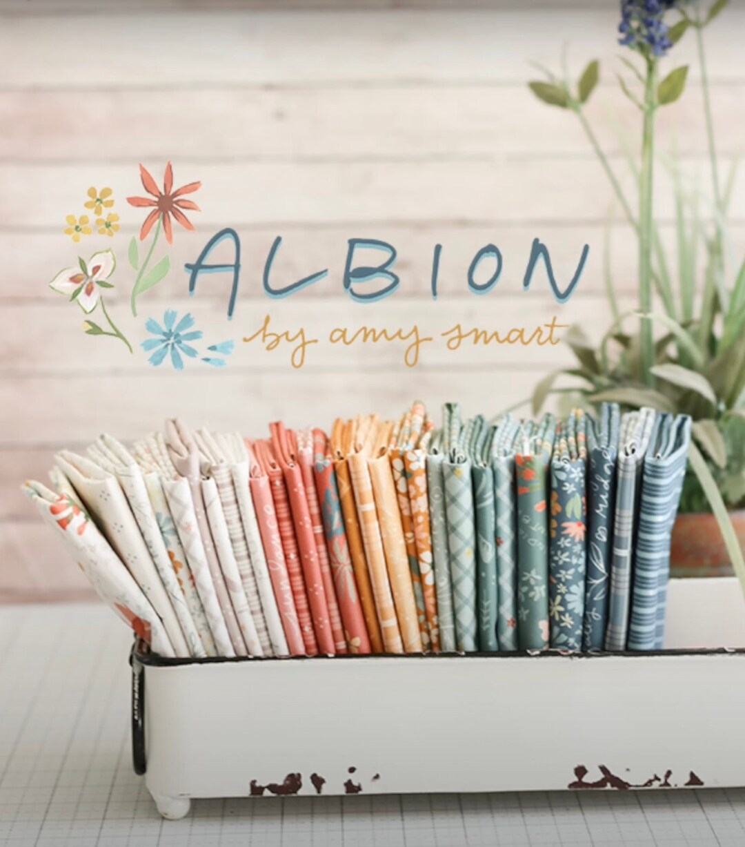 Albion Fat Quarter Bundle by Amy Smart for Riley Blake Designs ...