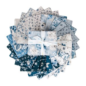 Serenity Blues Fat Quarter Bundle, by Gerri Robinson for Riley Blake ...