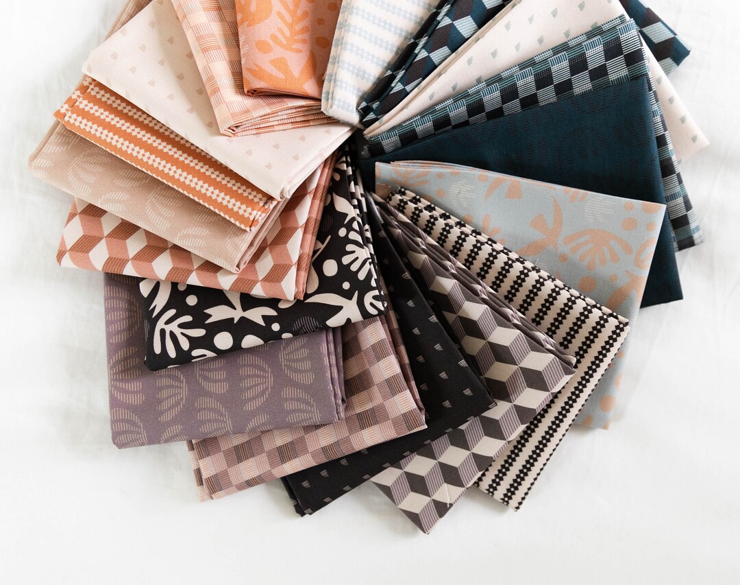 Duval Fabric Bundle, 18-fabric Bundle Designed by Suzy Quilts for Art ...