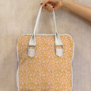 Pink and Gold Retro Floral, Retro Prairie Fresh by AGF Studio, Flower ...