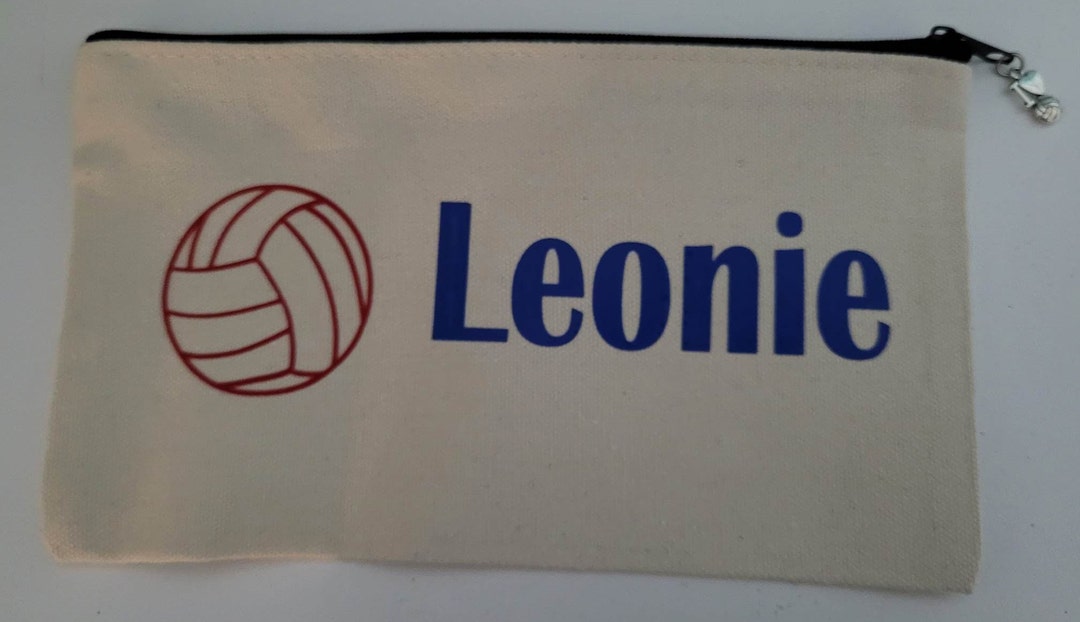 Netball Zipper Bag for Cosmetics Pens Pencils First Aid Bag - Etsy ...