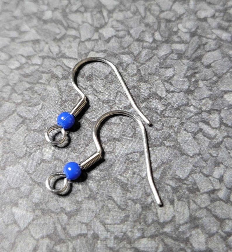 Netball Earrings I LOVE NETBALL Silver Hooks With Small Coloured Beads ...