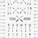 Tribal Arrows Clipart Commercial Use , Clip Art Doodle Arrows, Hand ...
