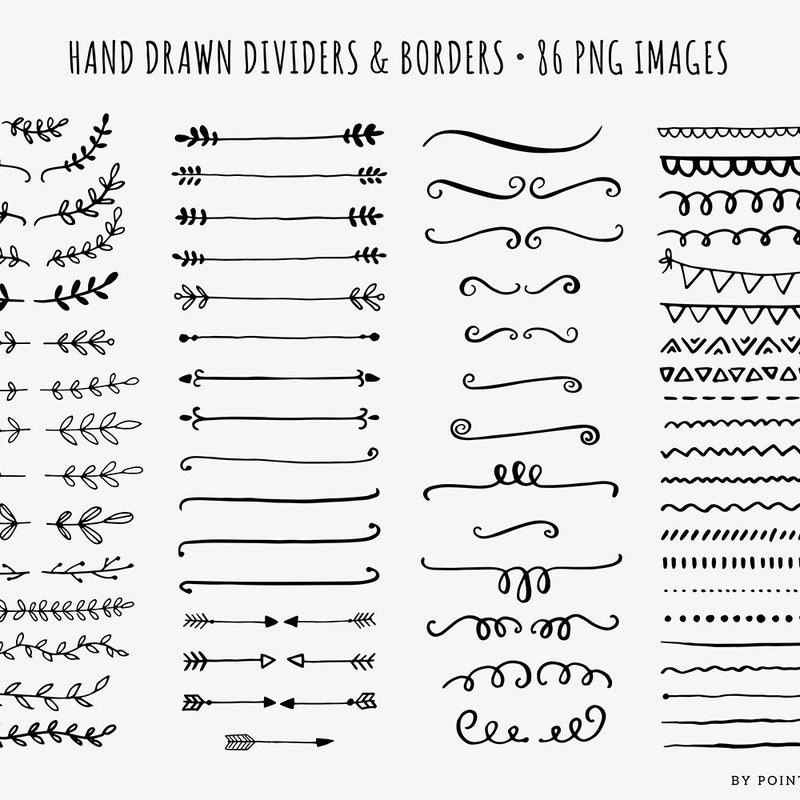 Hand Drawn Borders - Etsy