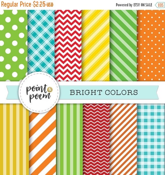 Colorful Chevron Stripes Background