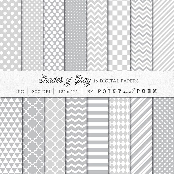 Gray Chevron Stripes - Etsy