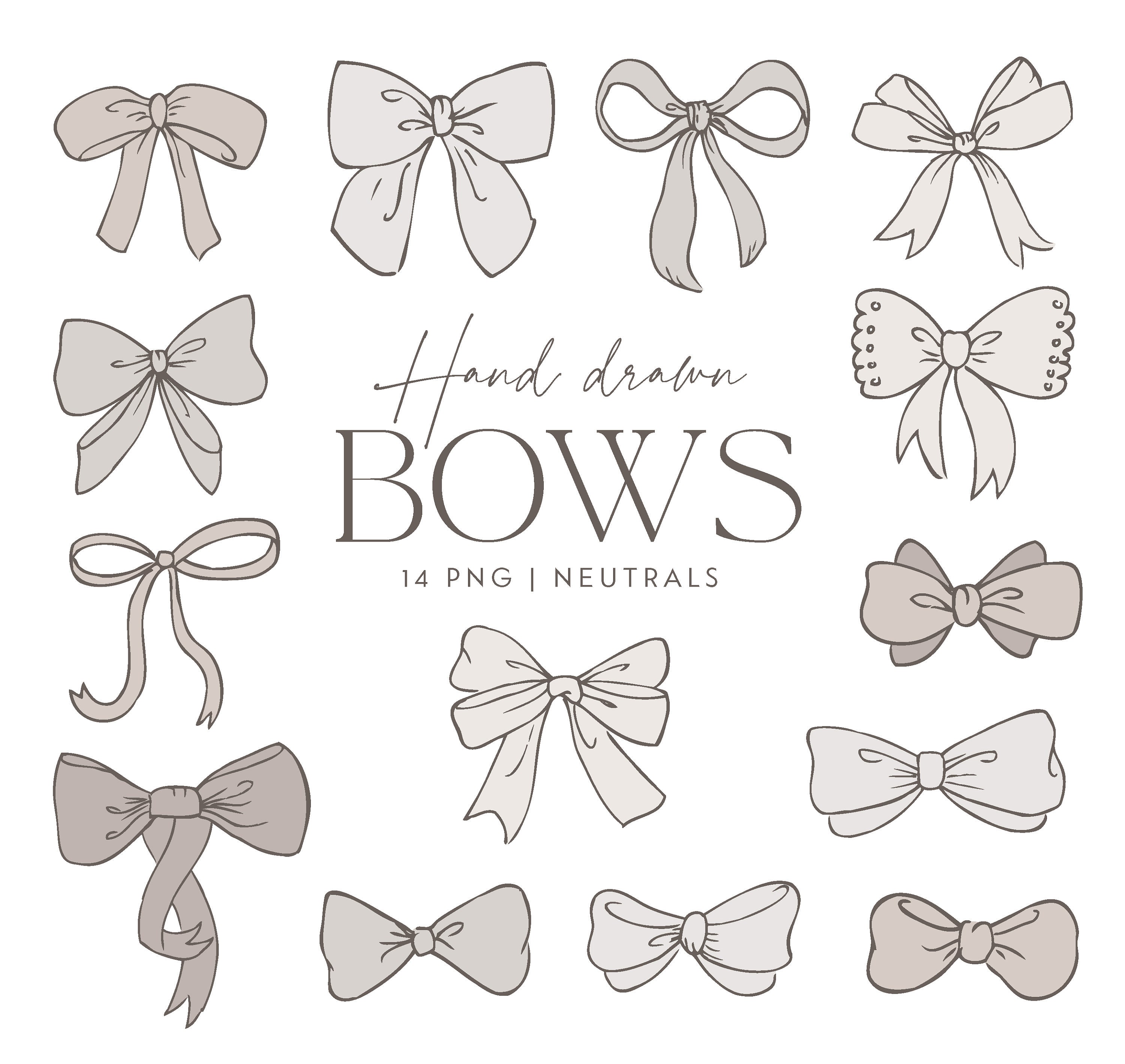 Bow Clipart Black And White