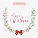 Cute Christmas Watercolor Clipart, Classic Christmas, Digital Planner ...