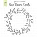 Wreath Clip Art : ''hand Drawn Wreath'' Chalkboard Laurel Clipart ...