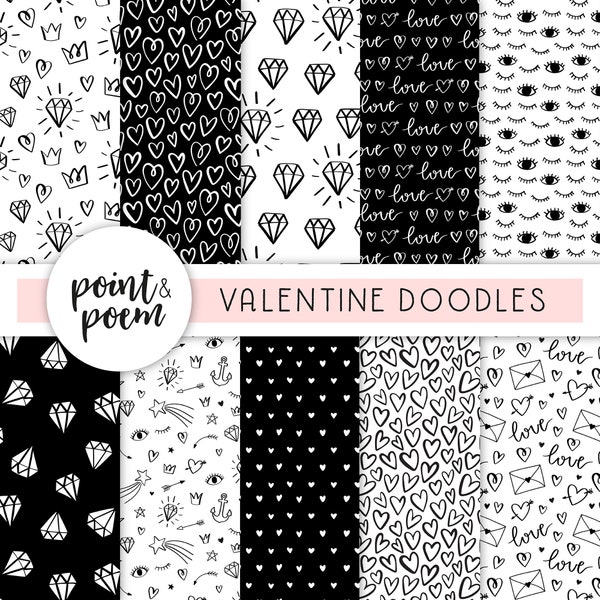Doodle Patterns - Etsy