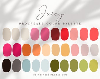 Ice Cream Dream, Procreate Color Palette, Color Swatches, Color Palette ...
