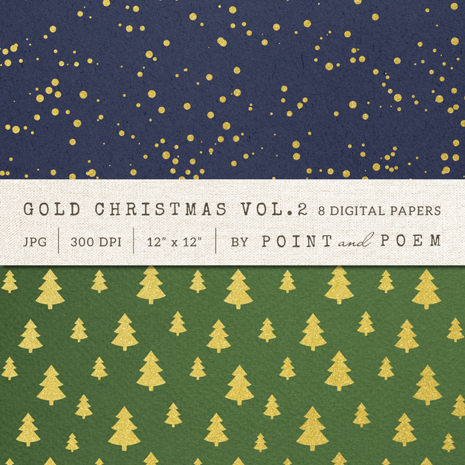 Traditional Christmas Digital Paper Christmas Digital Paper - Etsy