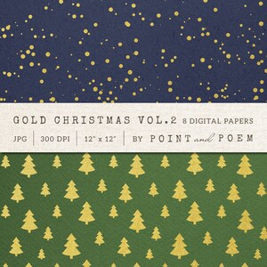 Traditional Christmas Digital Paper, Christmas Digital Paper, Christmas ...