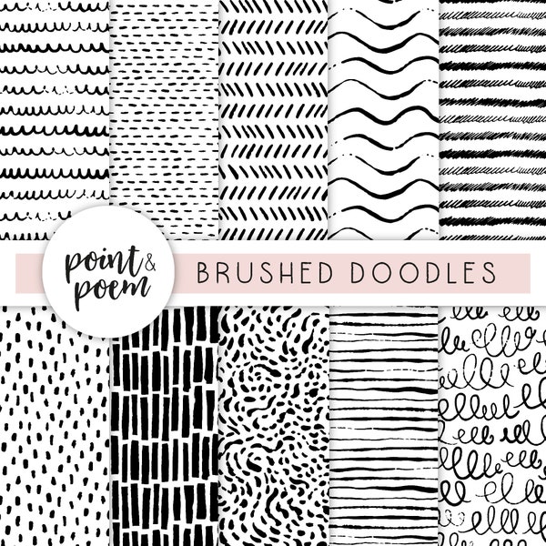 Doodle Patterns - Etsy