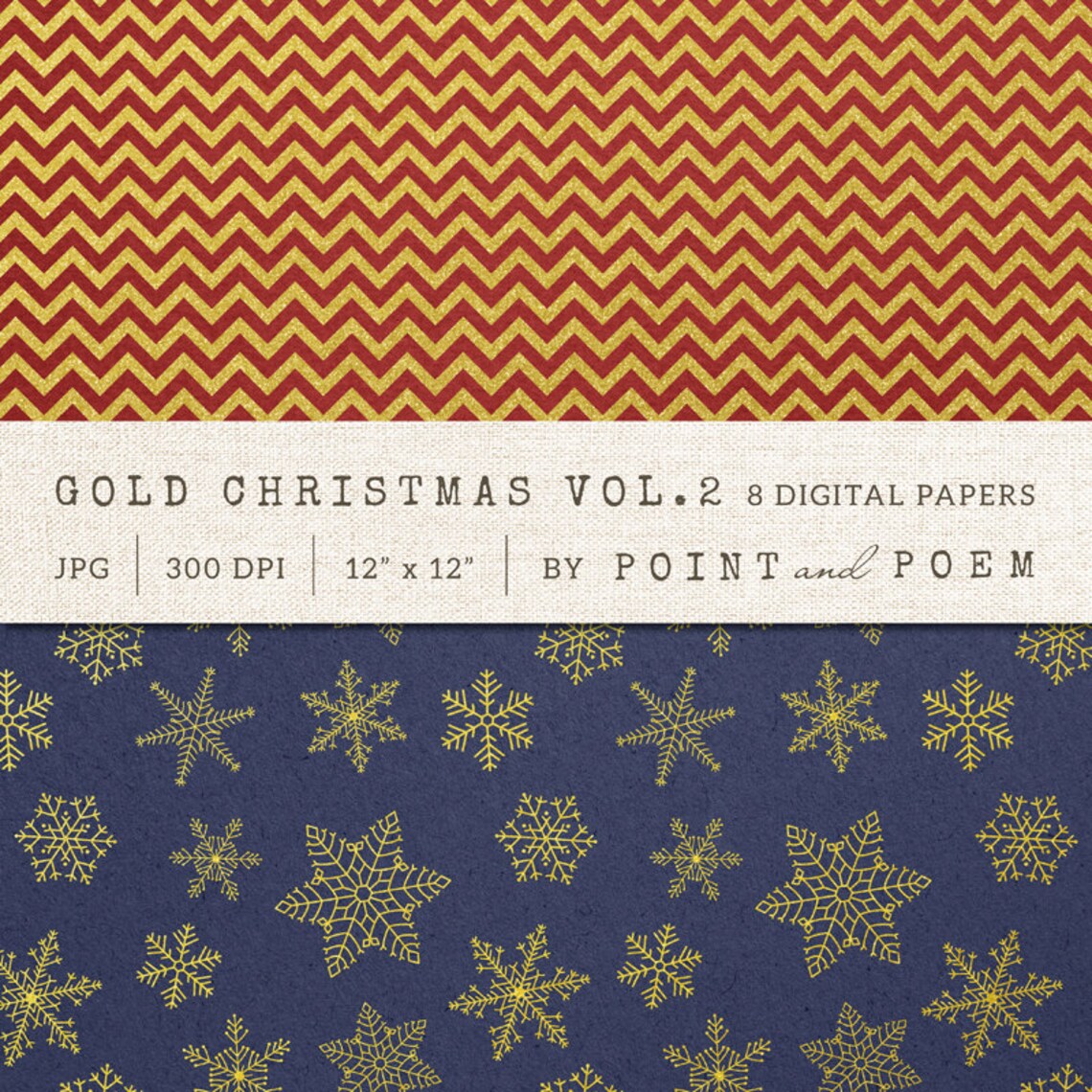 Traditional Christmas Digital Paper Christmas Digital Paper - Etsy