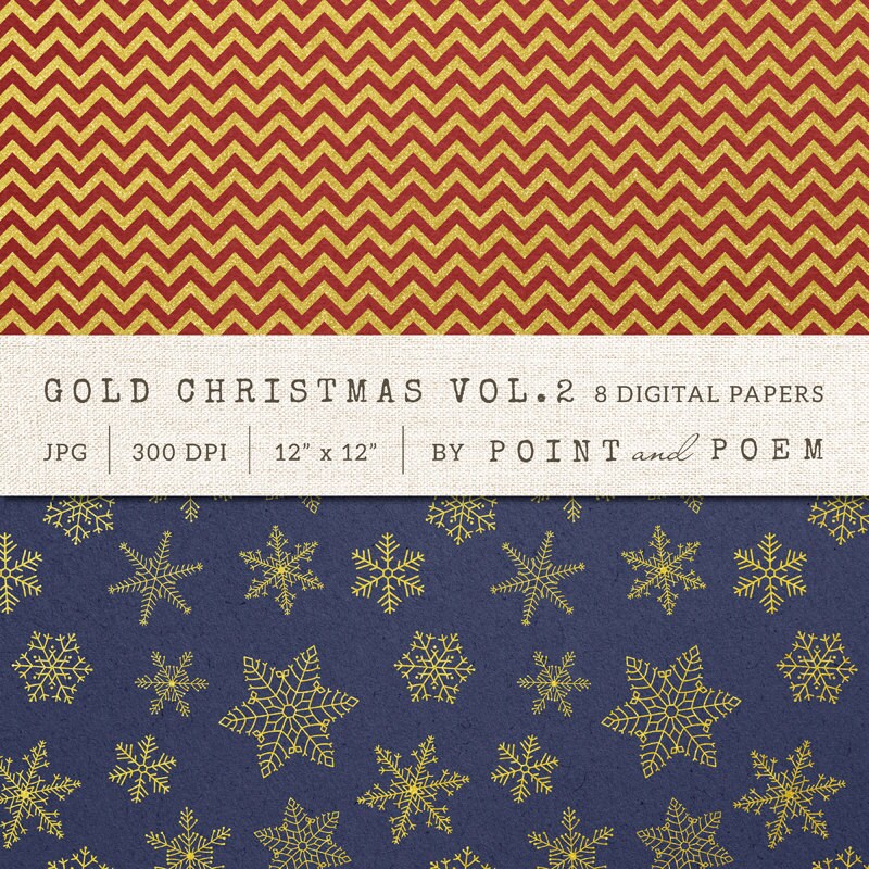 Traditional Christmas Digital Paper Christmas Digital Paper - Etsy