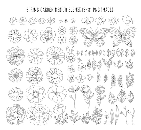 Bulleted List Clipart Flowers