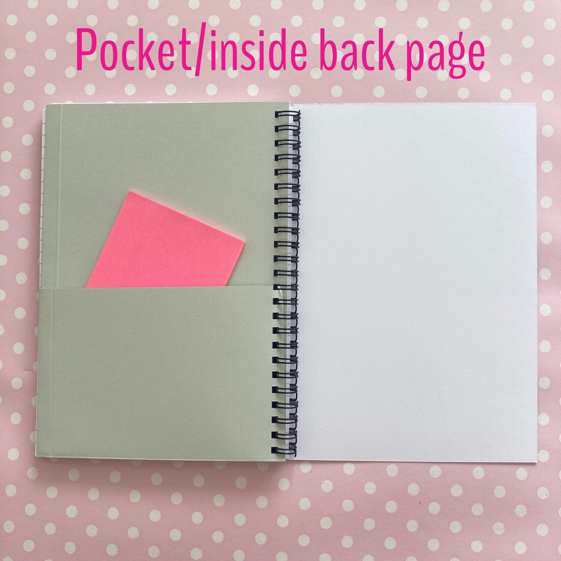 Yellow A5 Notebook With Rainbow Stars and Stripe Edge. Spiral | Etsy