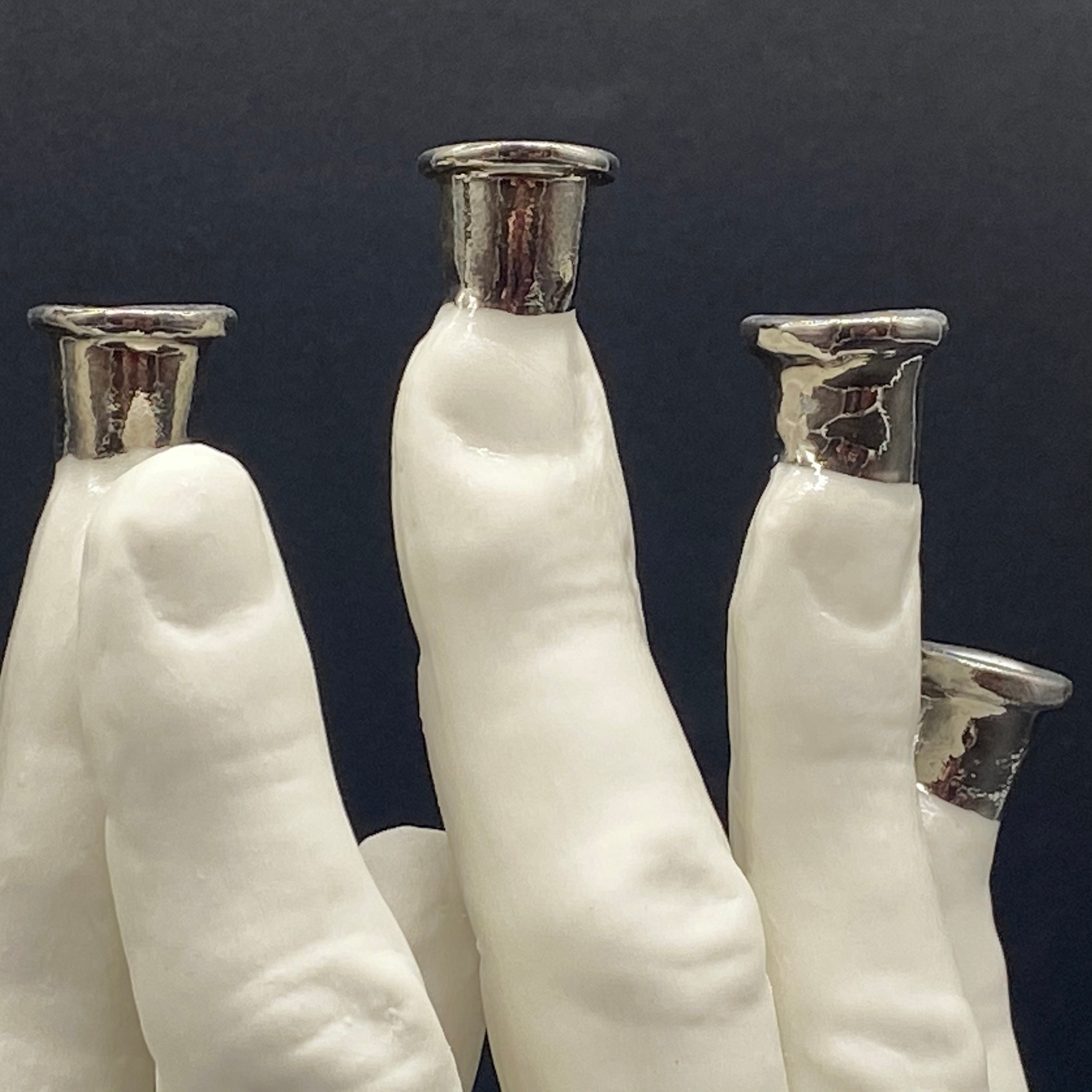 Hand Shape Menorah, Festive Candle Stick - Etsy