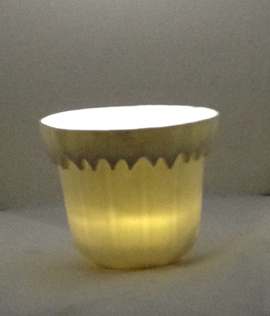 porcelain flower pot, porcelain fun fair inspired pot, orchid pot ...