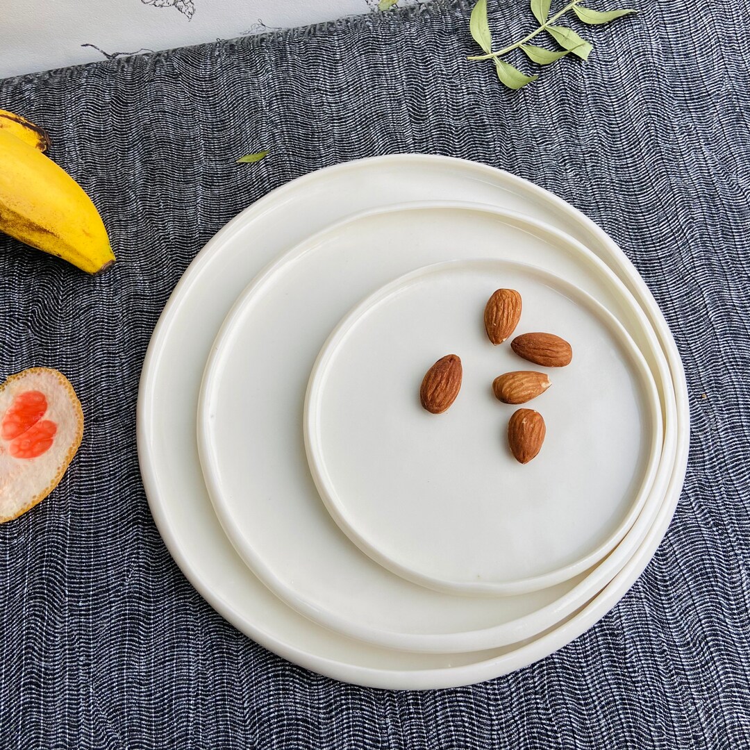 Plain White Porcelain / Fabulous Dinner Plates - Etsy