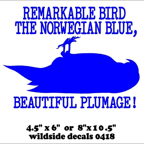 Dead Bird Decal - Etsy